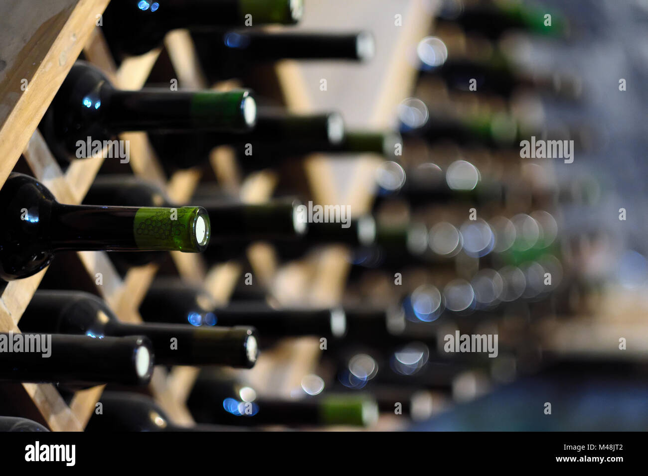 Racks of bottles hi-res stock photography and images - Alamy