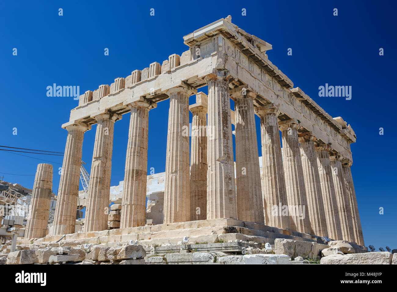 Greek sky background hi-res stock photography and images - Alamy