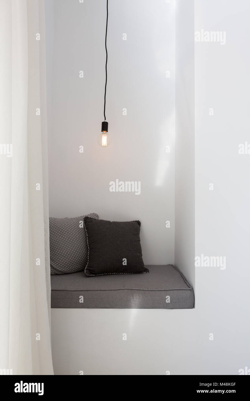 Simple reading nook hi-res stock photography and images - Alamy