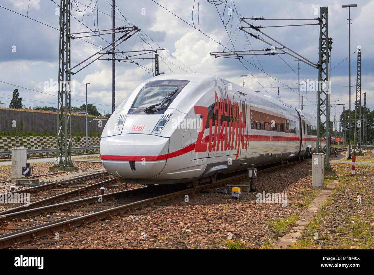 Deutsche Bahn: ICE4 - New Highspeed Train of Deutsche Bahn Stock Photo ...