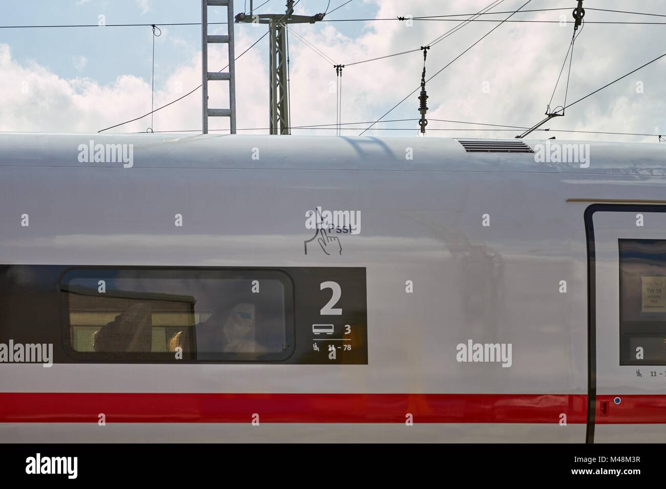 Deutsche Bahn: ICE4 - New Highspeed Train of Deutsche Bahn Stock Photo ...