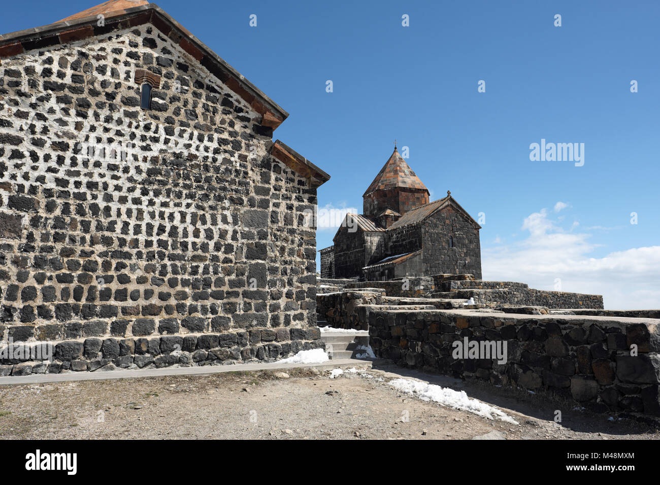 Ancient monastery Sevanavank in Armenia Stock Photo - Alamy