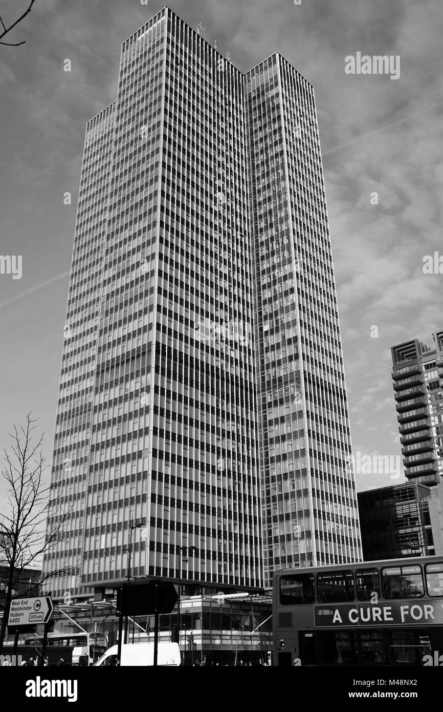 Euston tower london uk Black and White Stock Photos & Images - Alamy