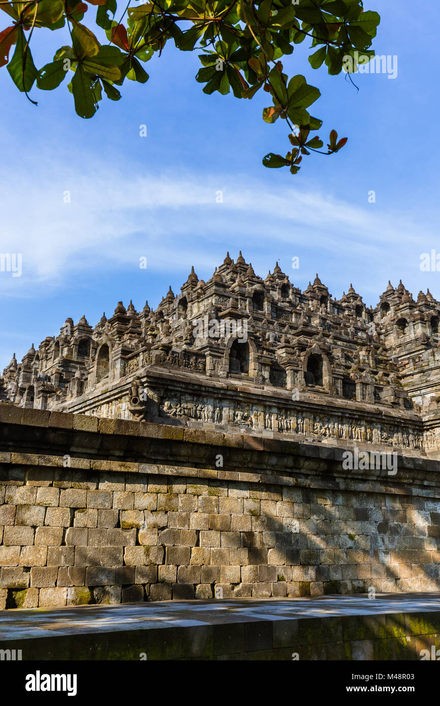 Borobudur Buddist Temple - island Java Indonesia Stock Photo - Alamy