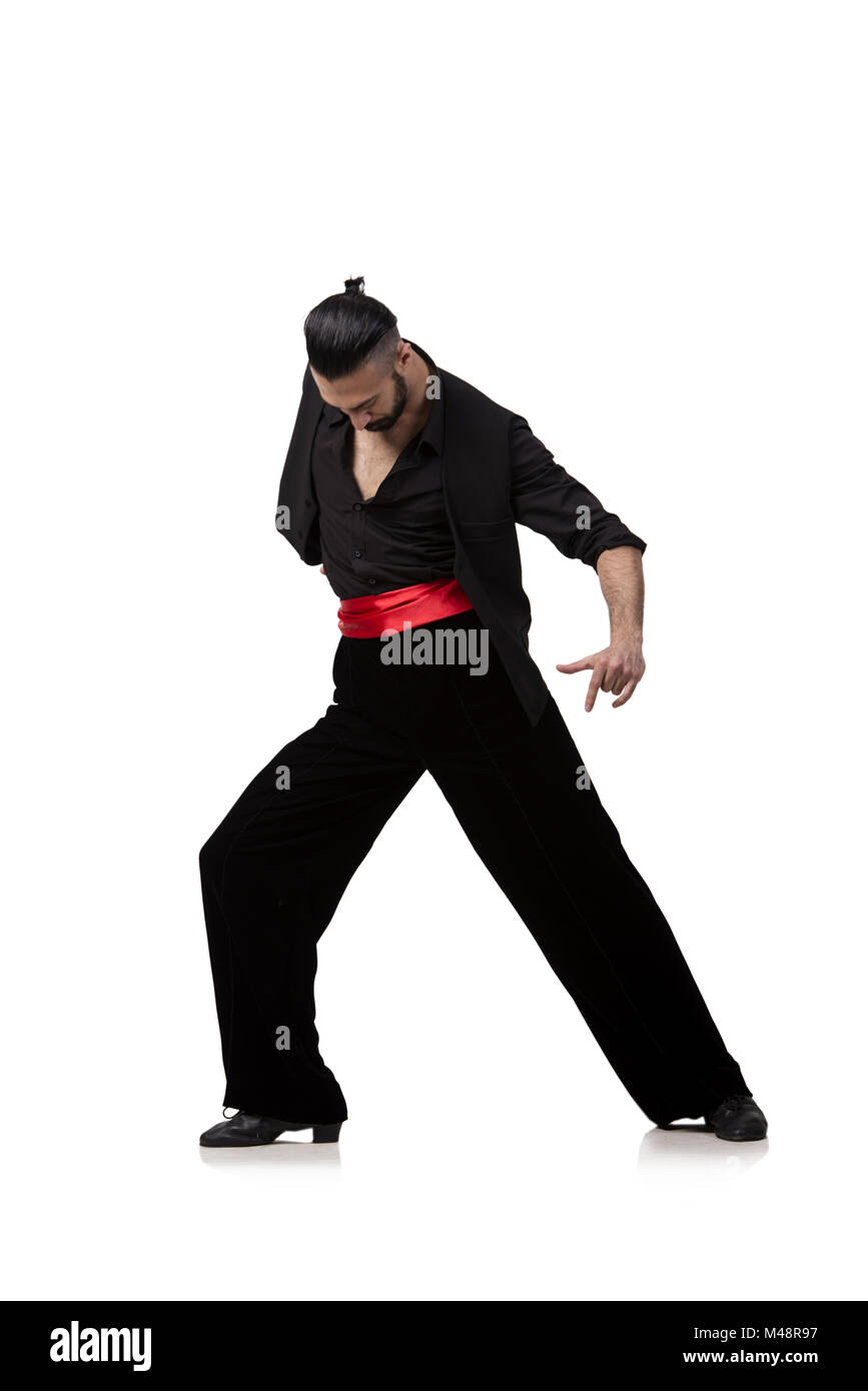 Male flamenco dancer man traditional Cut Out Stock Images & Pictures ...
