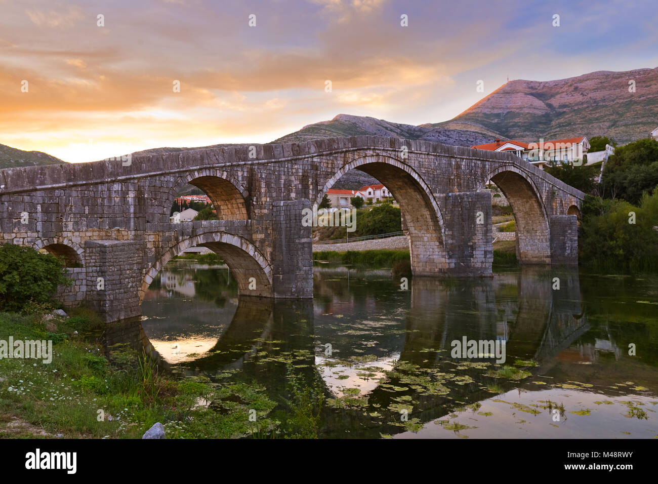 Old bridge in Trebinje - Bosnia and Herzegovina Stock Photo - Alamy