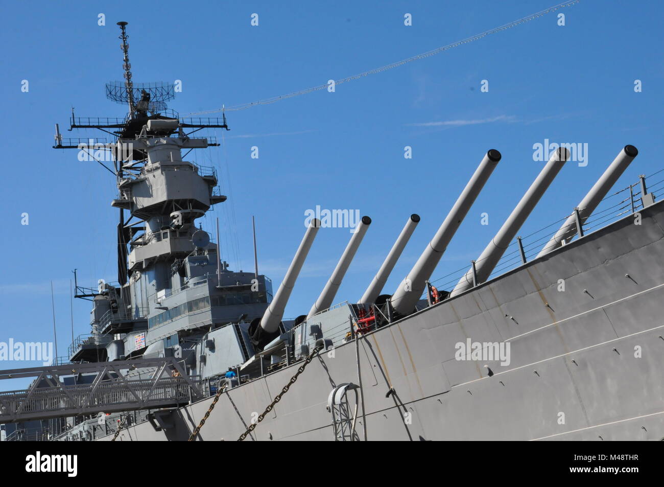 Uss wisconsin battleship hi-res stock photography and images - Alamy