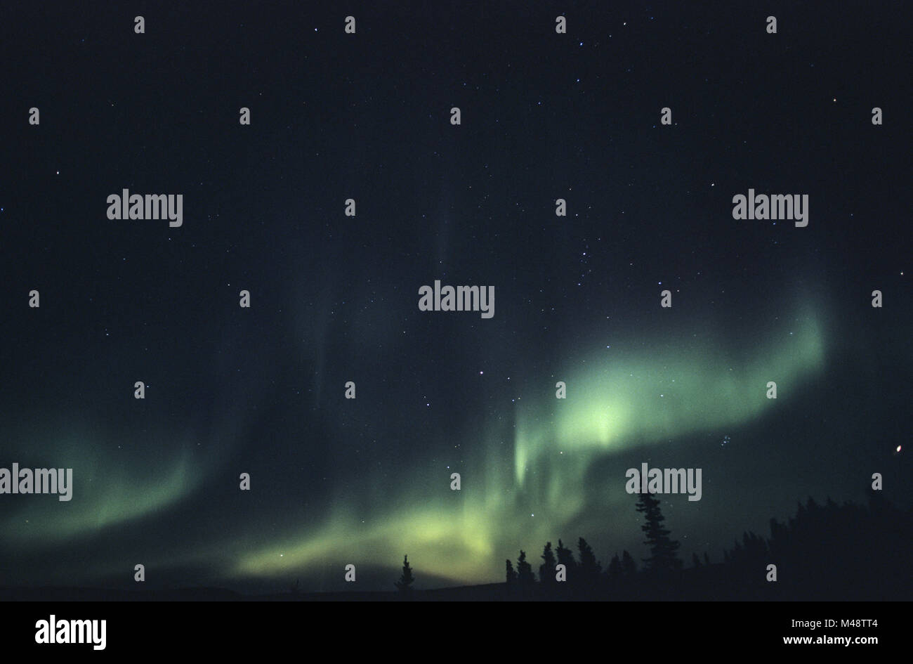 Northern lights - Polar lights / Aurora borealis Stock Photo - Alamy