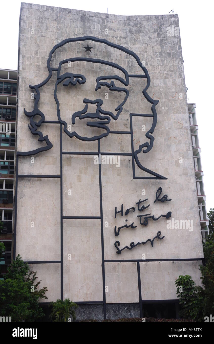 Che Guevara, Plaza de la Revolucion,Havana,Kuba Stock Photo - Alamy
