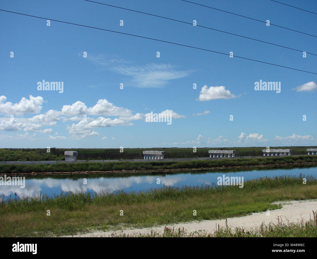 Tamiami Bridge Construction Stock Photo - Alamy