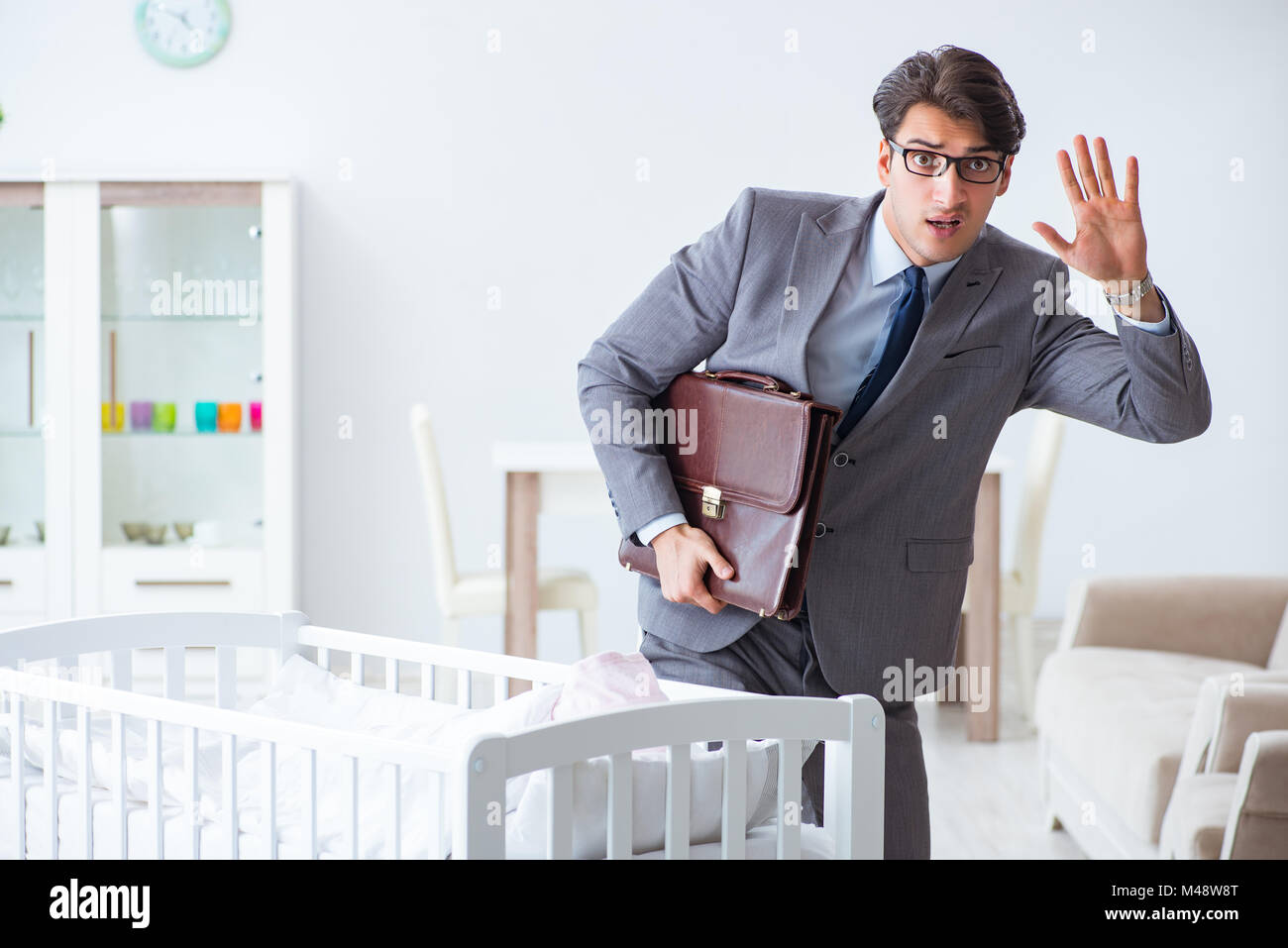 Saluting baby hi-res stock photography and images - Alamy