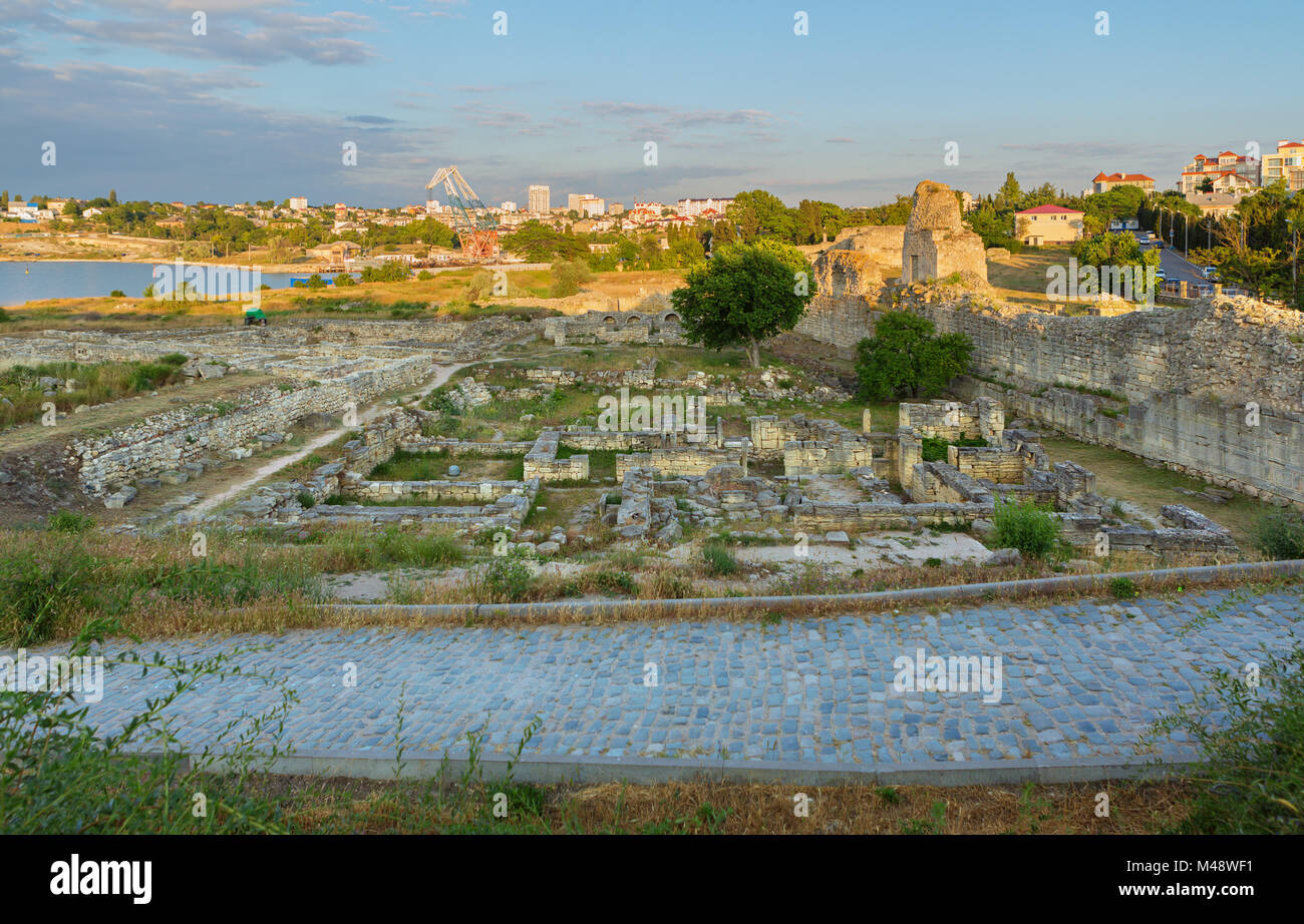 Archaeology chersonesos taurica hi-res stock photography and images - Alamy