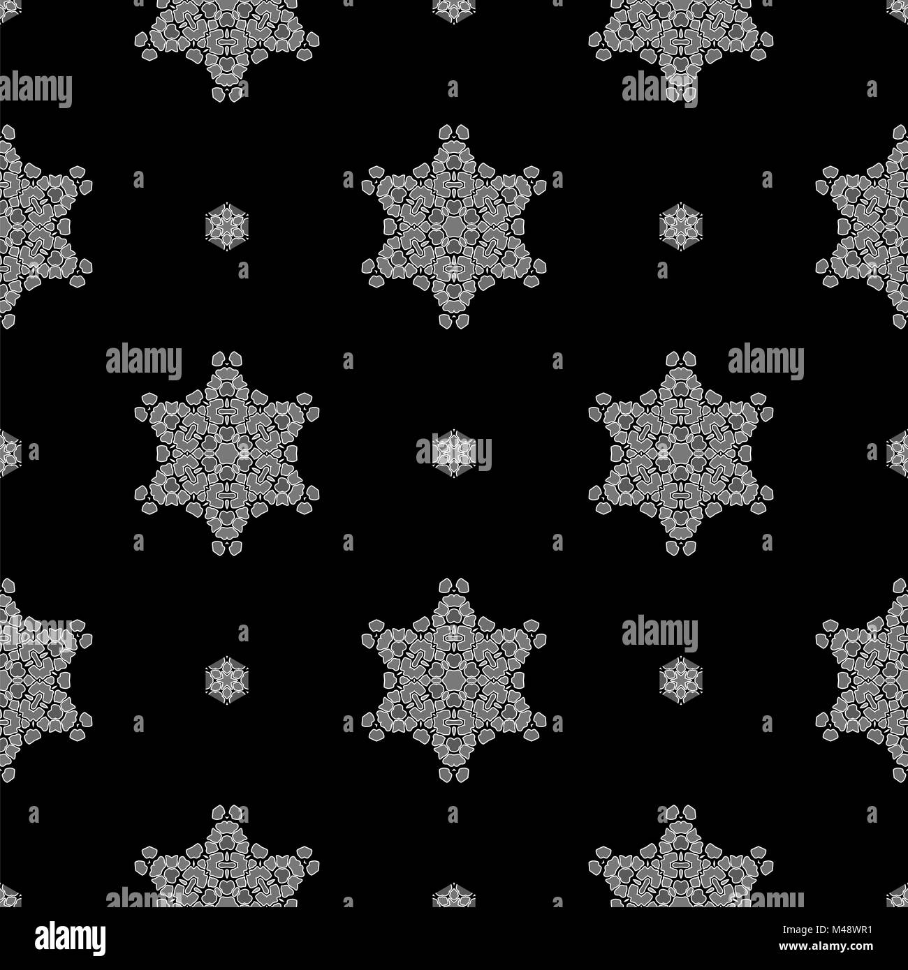 Seamless grey pattern hi-res stock photography and images - Alamy