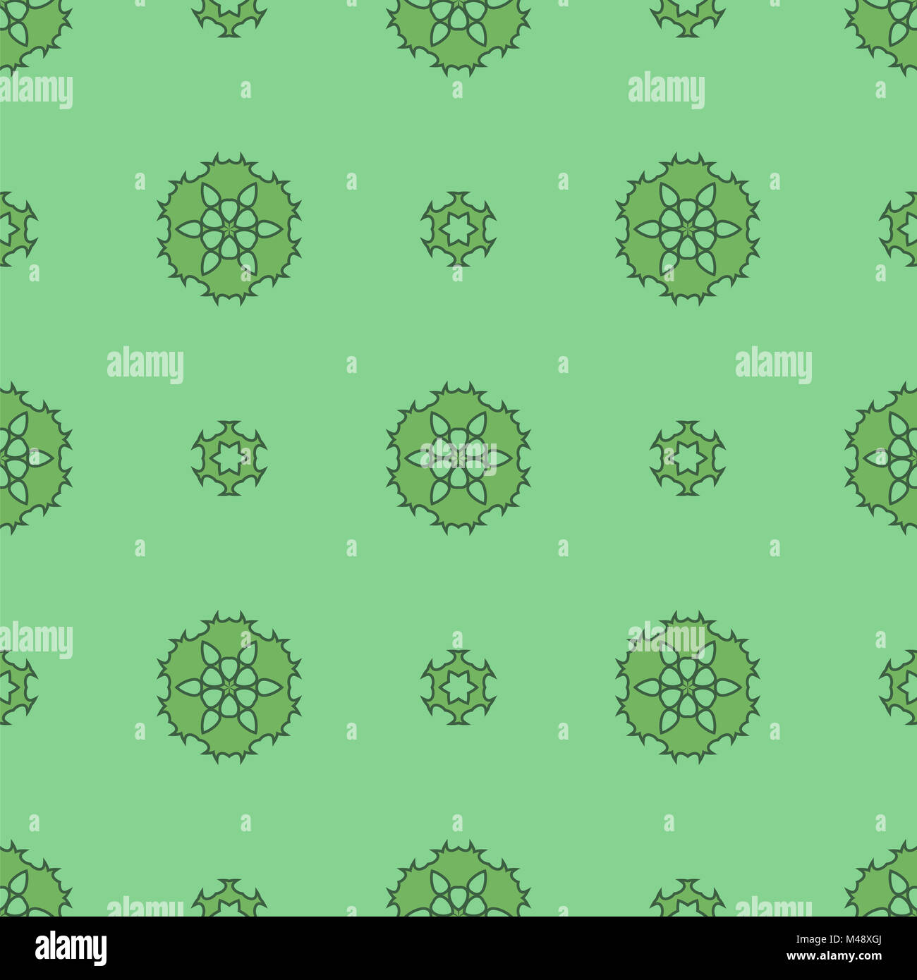 Seamless green pattern hi-res stock photography and images - Alamy