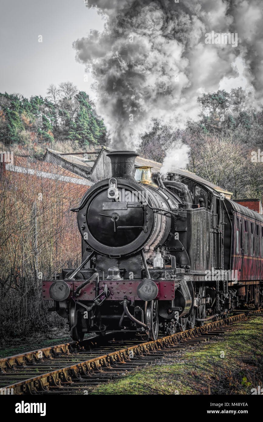 Steam Train In Your Face