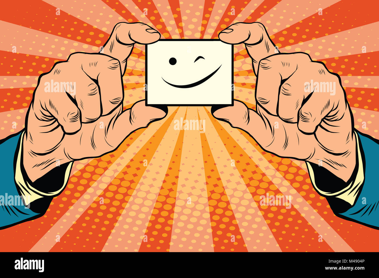 Smiley emoticon facial expression wink hi-res stock photography and ...