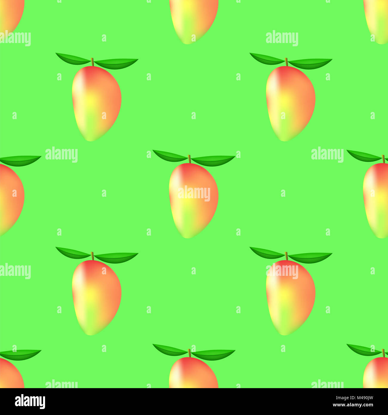 Mango vector pattern hi-res stock photography and images - Alamy