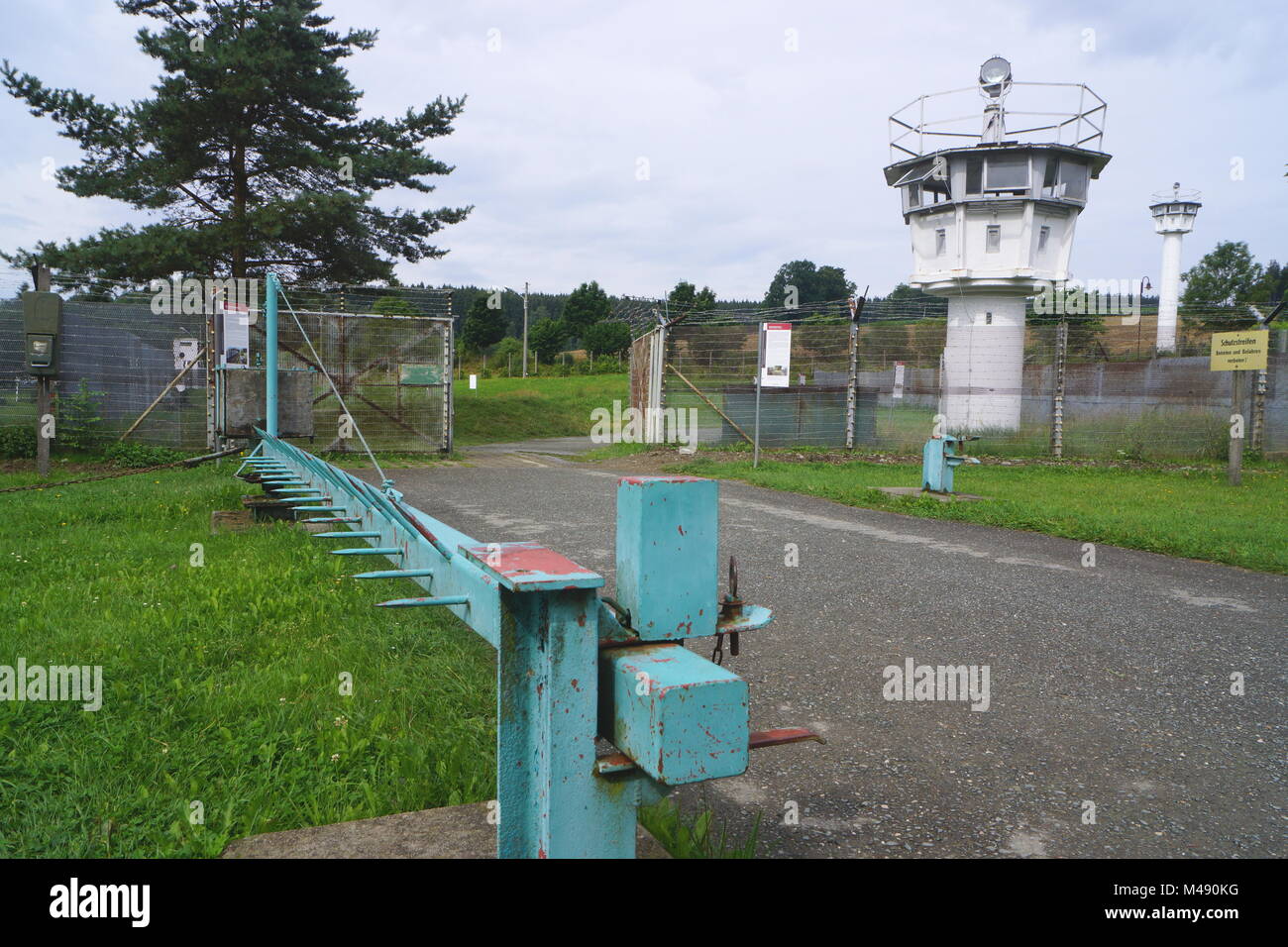 German Country Border Museum in Mödlareuth,Germany Stock Photo - Alamy