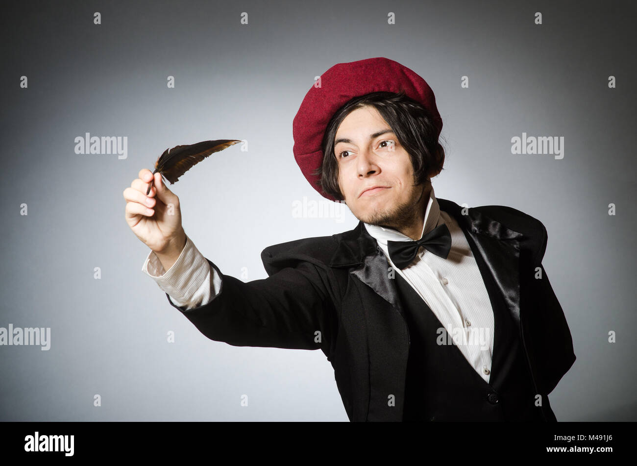 Quil writing hi-res stock photography and images - Alamy