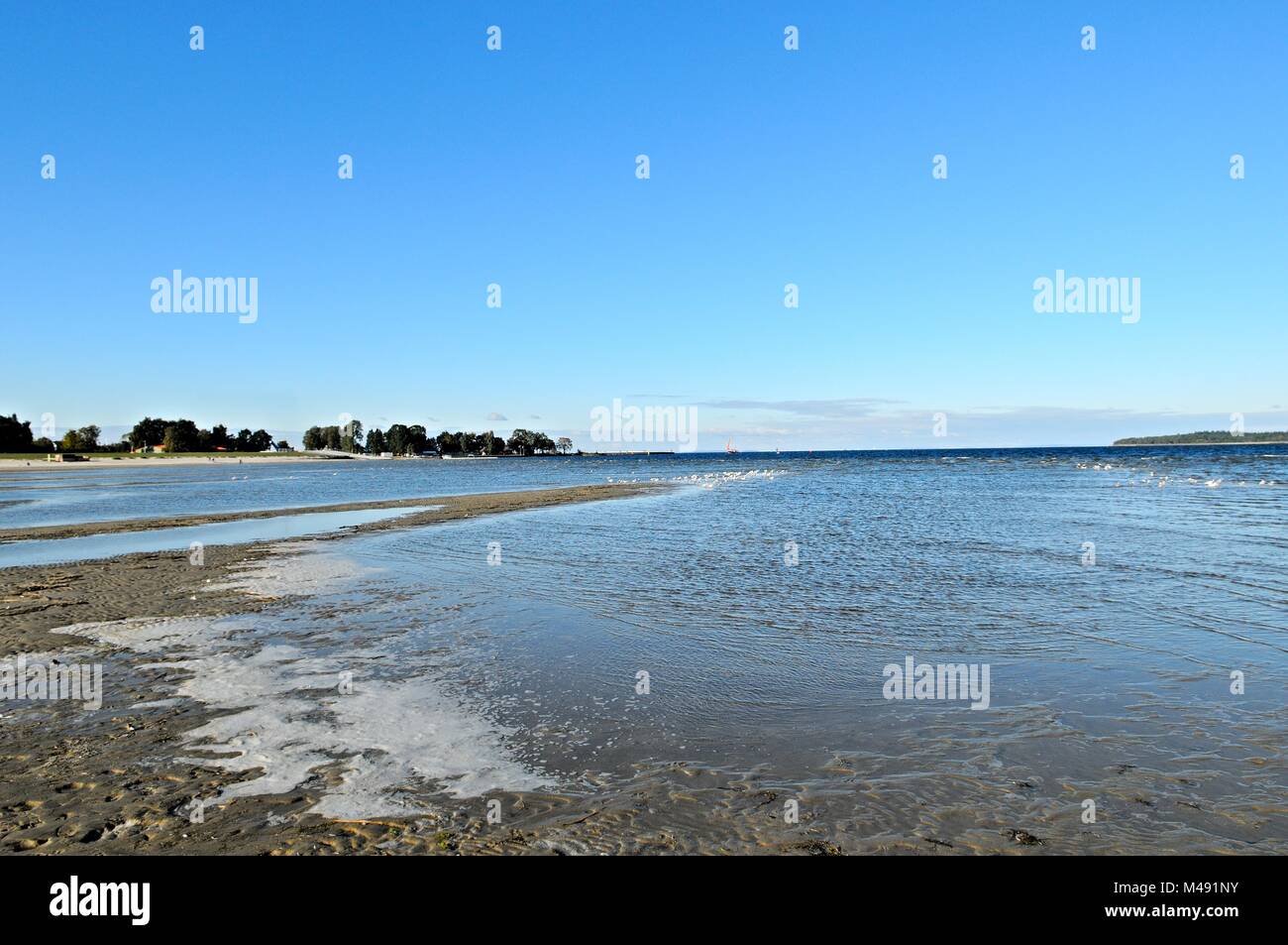 bathing beach Eldena Greifswald Baltic Sea Germany Stock Photo - Alamy
