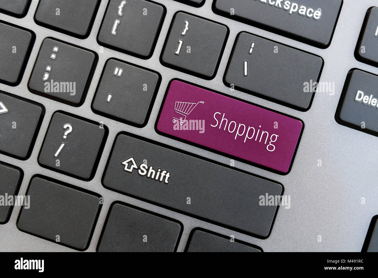 Finance concept computer keyboard hi-res stock photography and images ...