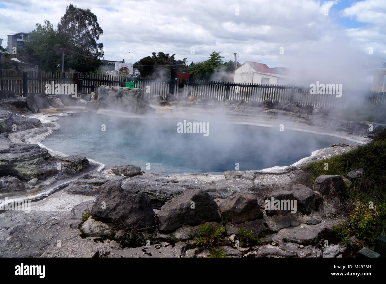 Maori whakarewarewa thermal village hi-res stock photography and images ...