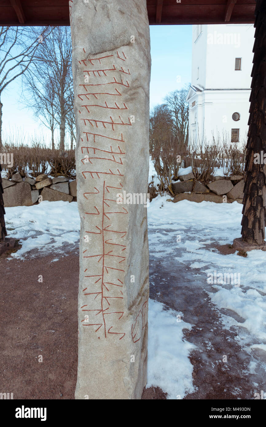 Rune stone hi hi-res stock photography and images - Alamy
