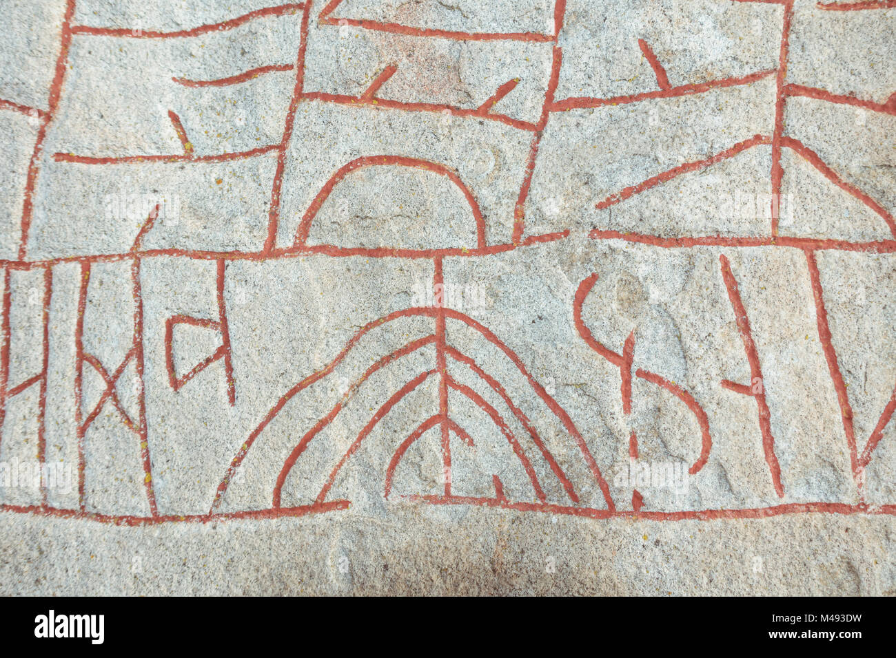 Rune stone of rok hi-res stock photography and images - Alamy