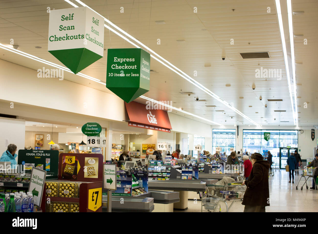 interior of a Morrisons supermarket Stock Photo - Alamy