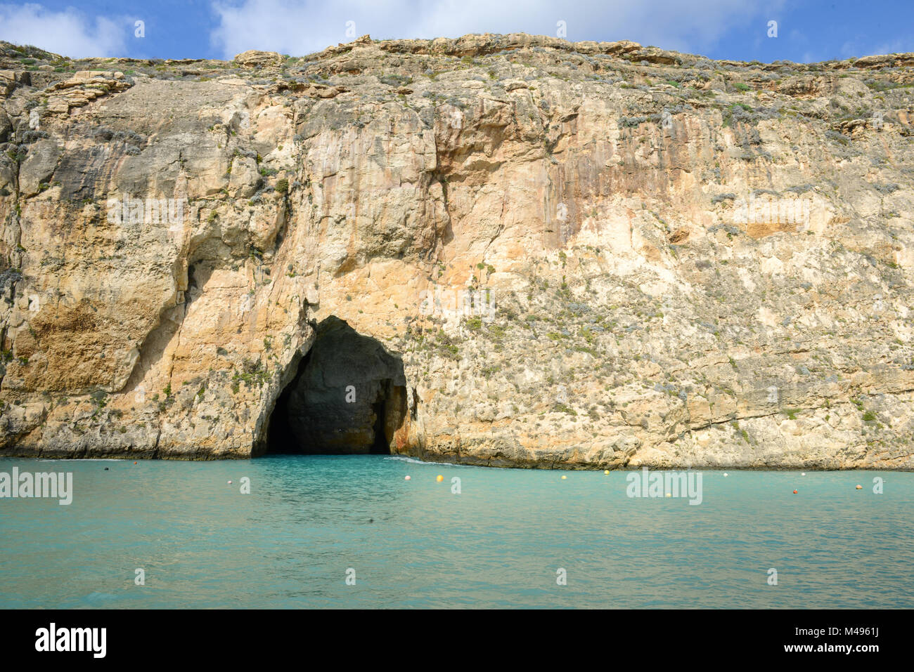 The Iconic Rock Formations at the Azure Window Dwejra Inland Sea on ...