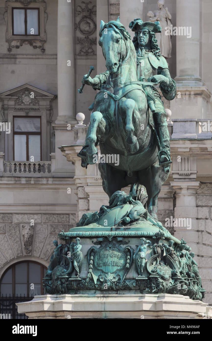 Europe the prince eugene of savoy monument hi-res stock photography and ...