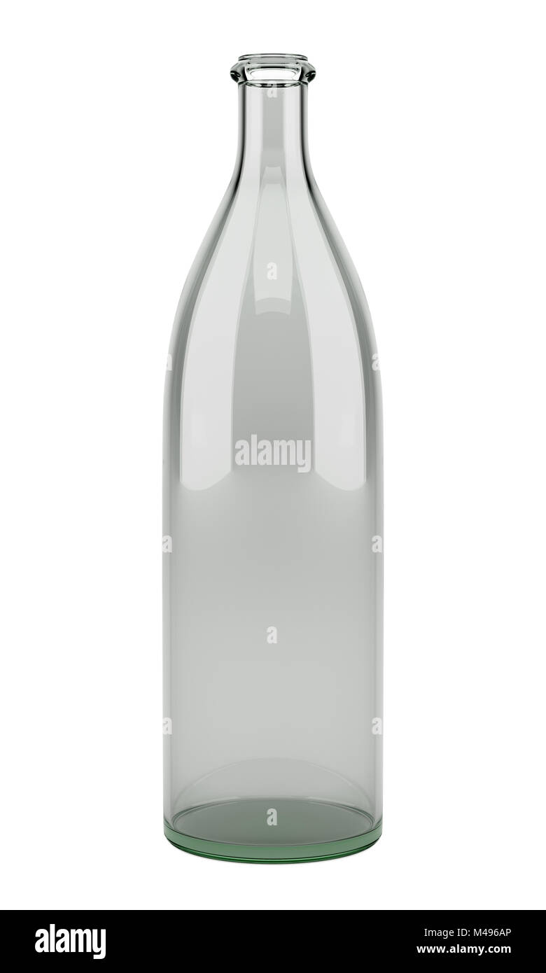 empty bottle isolated on white background Stock Photo - Alamy