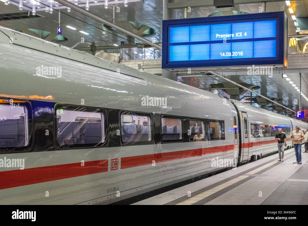 The new ICE4-Train of Deutsche Bahn Stock Photo - Alamy