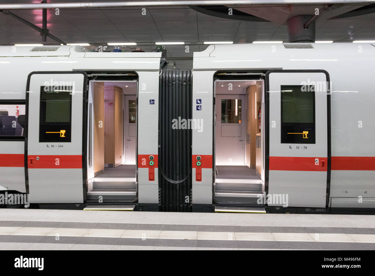 The new ICE4-Train of Deutsche Bahn Stock Photo - Alamy