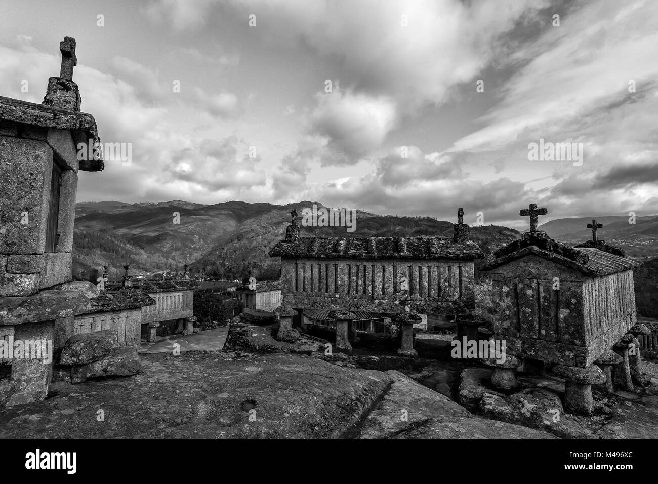 The small village of Paneda in northern Portugal Stock Photo - Alamy