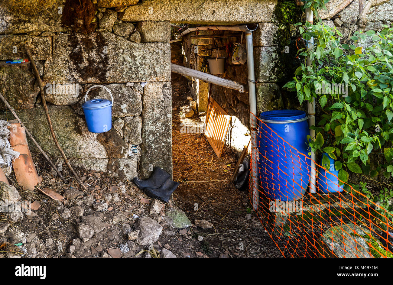 The small village of Paneda in northern Portugal Stock Photo - Alamy