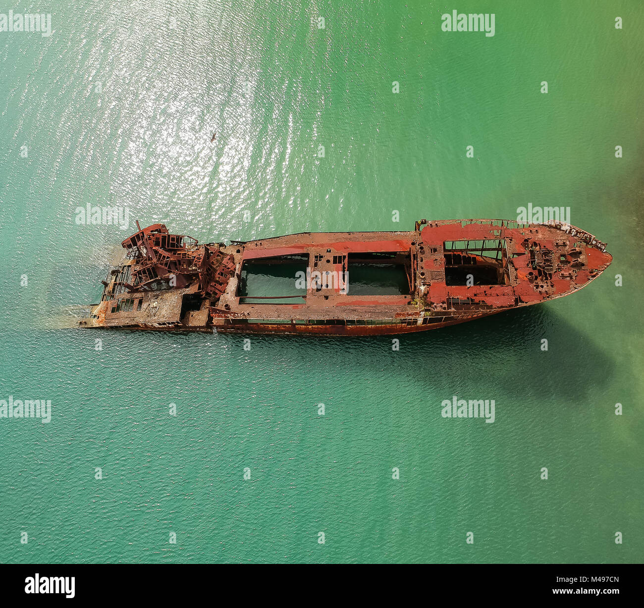 Rusty shipwreck hi-res stock photography and images - Alamy