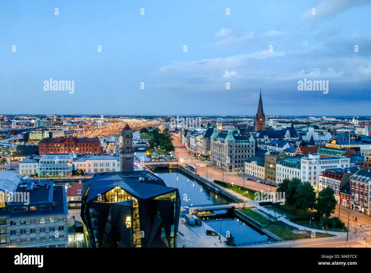 Malmo sweden aerial hi-res stock photography and images - Alamy