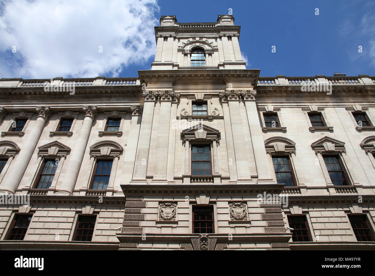 Treasury building london hi-res stock photography and images - Alamy