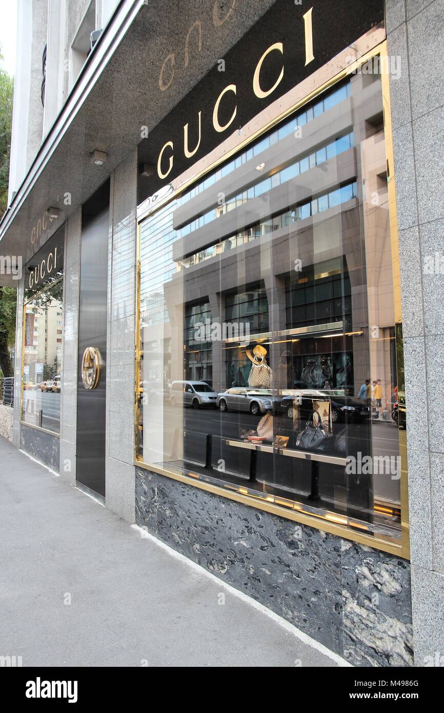 BUCHAREST, ROMANIA - AUGUST 19: Gucci store on August 19, 2012 in ...