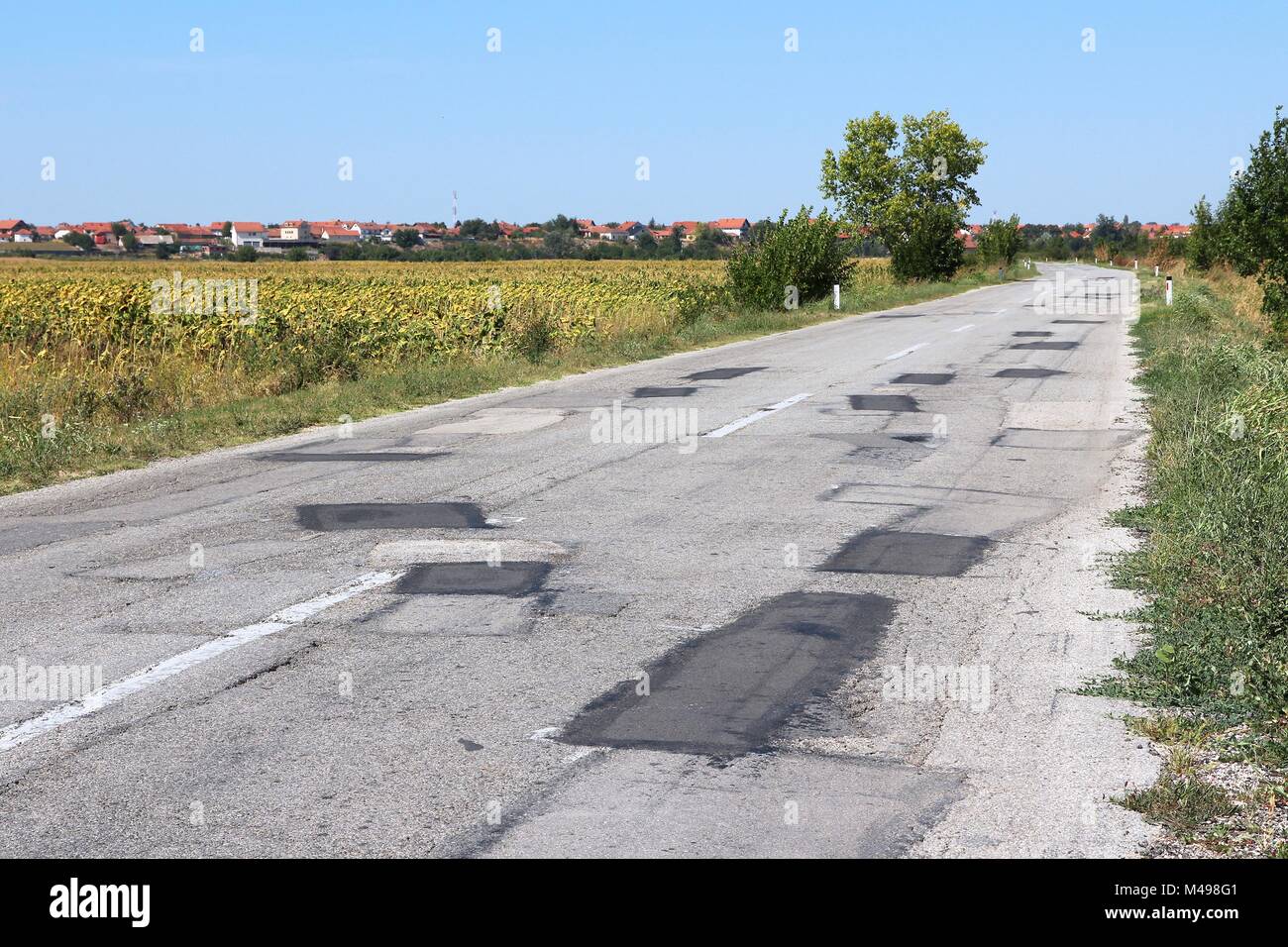 Poorly patched hi-res stock photography and images - Alamy