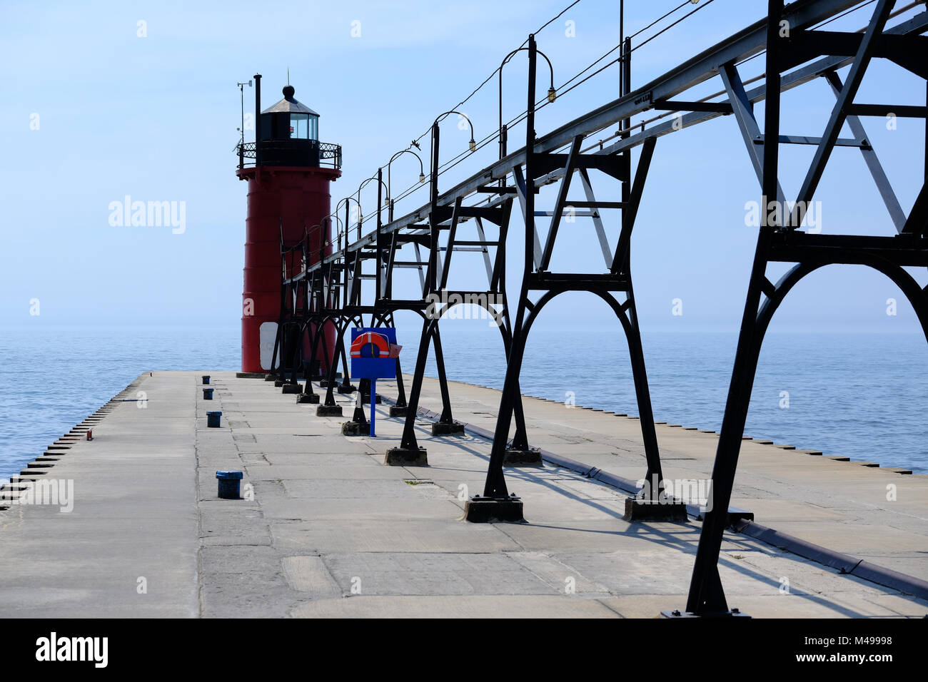 South haven lighthouse hi-res stock photography and images - Alamy