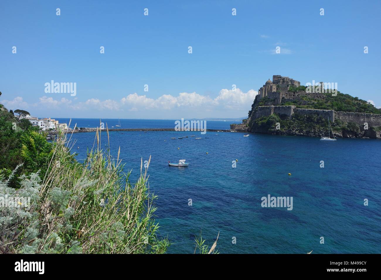 Ischia castello aragonese hi-res stock photography and images - Alamy