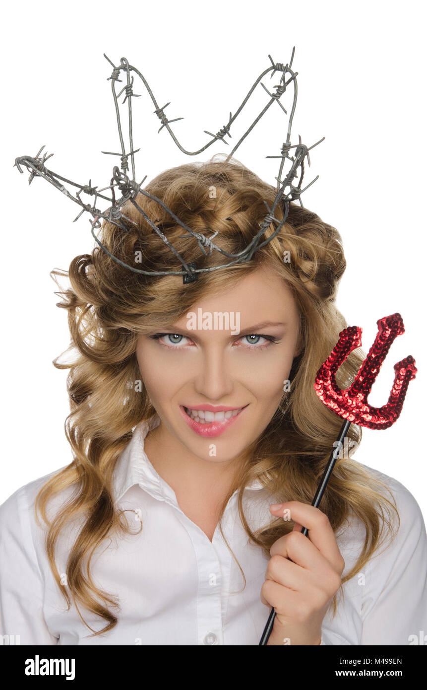 Barbed wire woman hi-res stock photography and images - Alamy