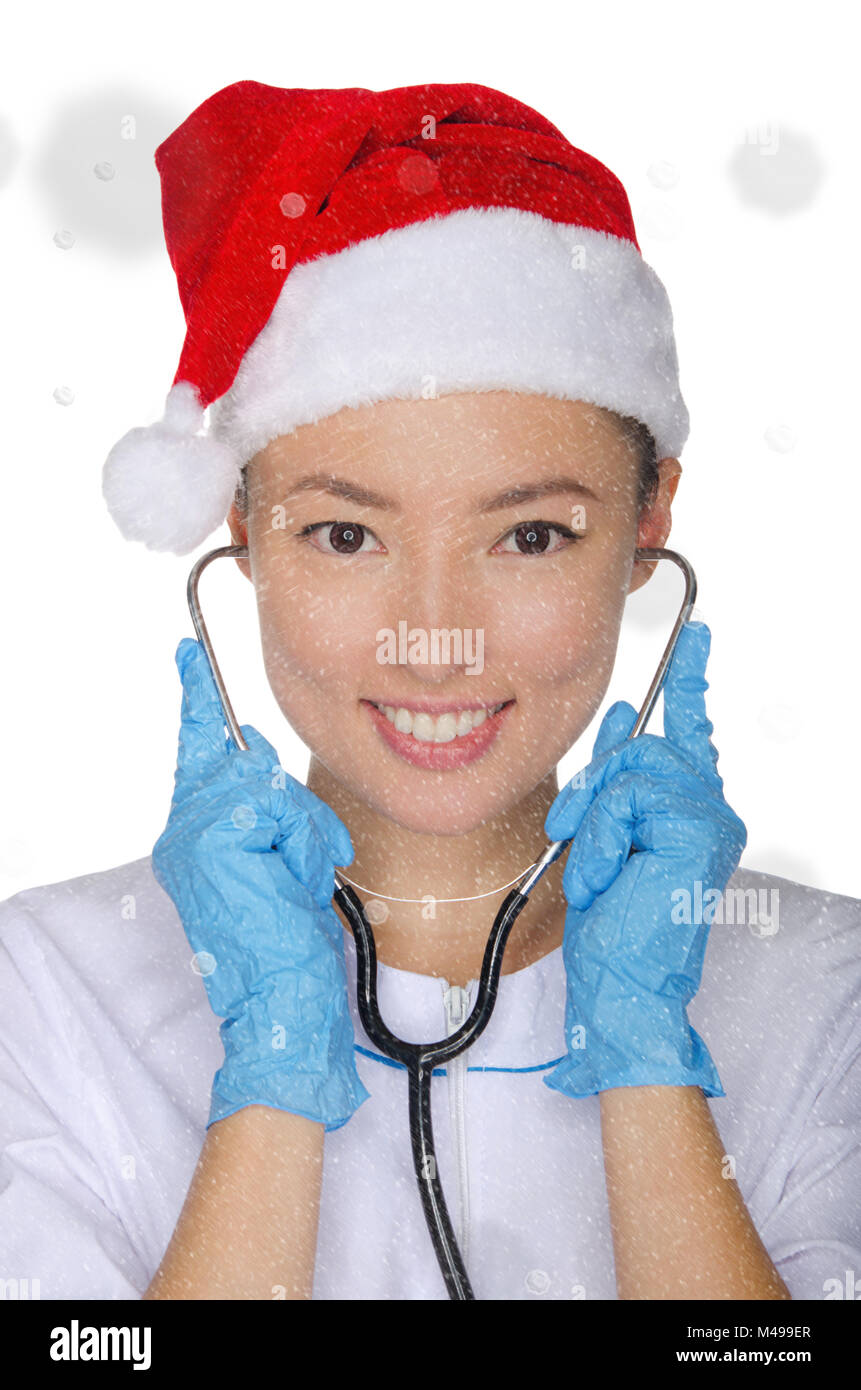 Lab with santa hat hi-res stock photography and images - Alamy