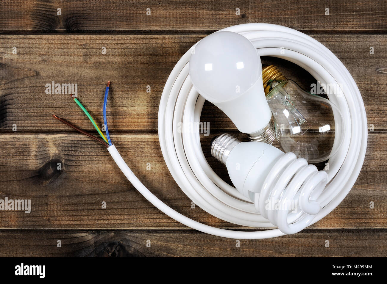 Copper wire inside led hi-res stock photography and images - Alamy