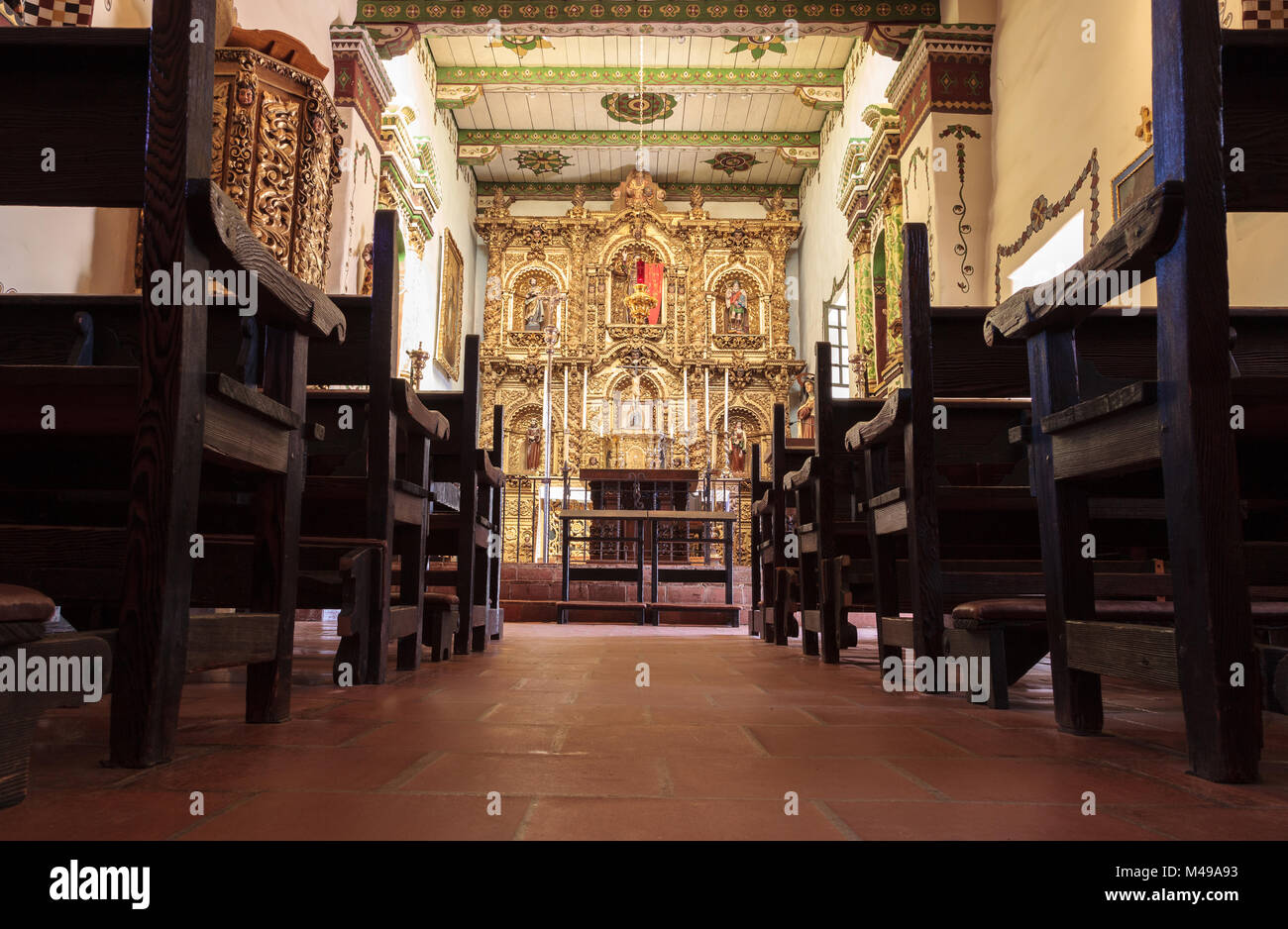 Serra Chapel at the Mission San Juan Capistrano Stock Photo - Alamy