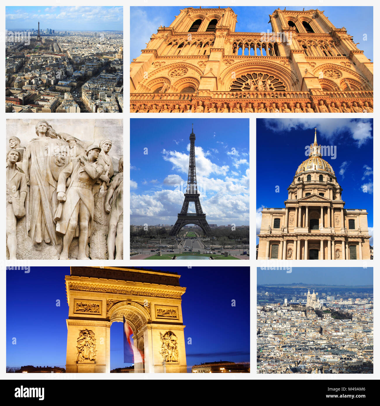 Highlights of paris hi-res stock photography and images - Alamy
