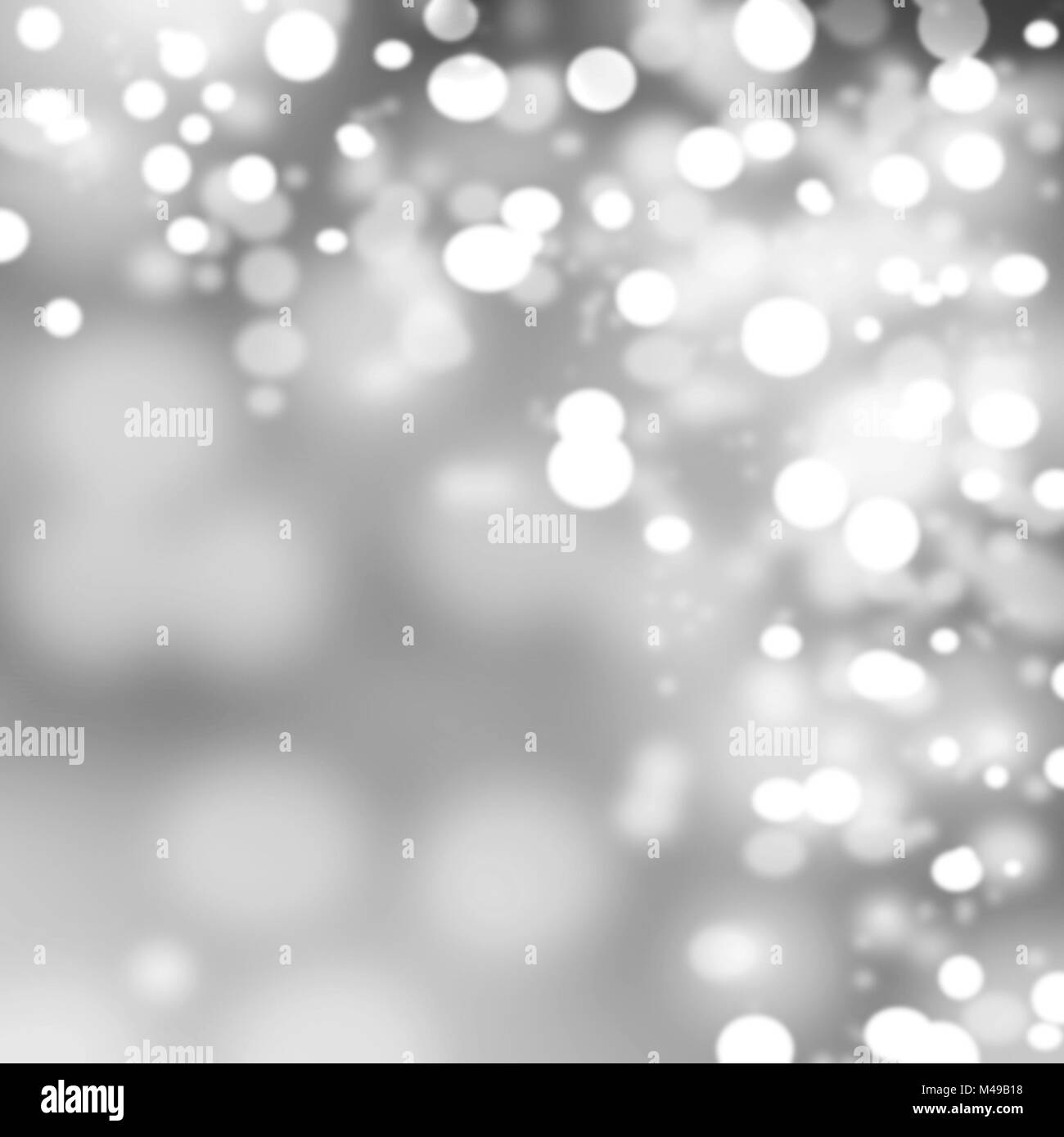 Lights on grey background, sparkles. Beautiful shine of a holiday light ...