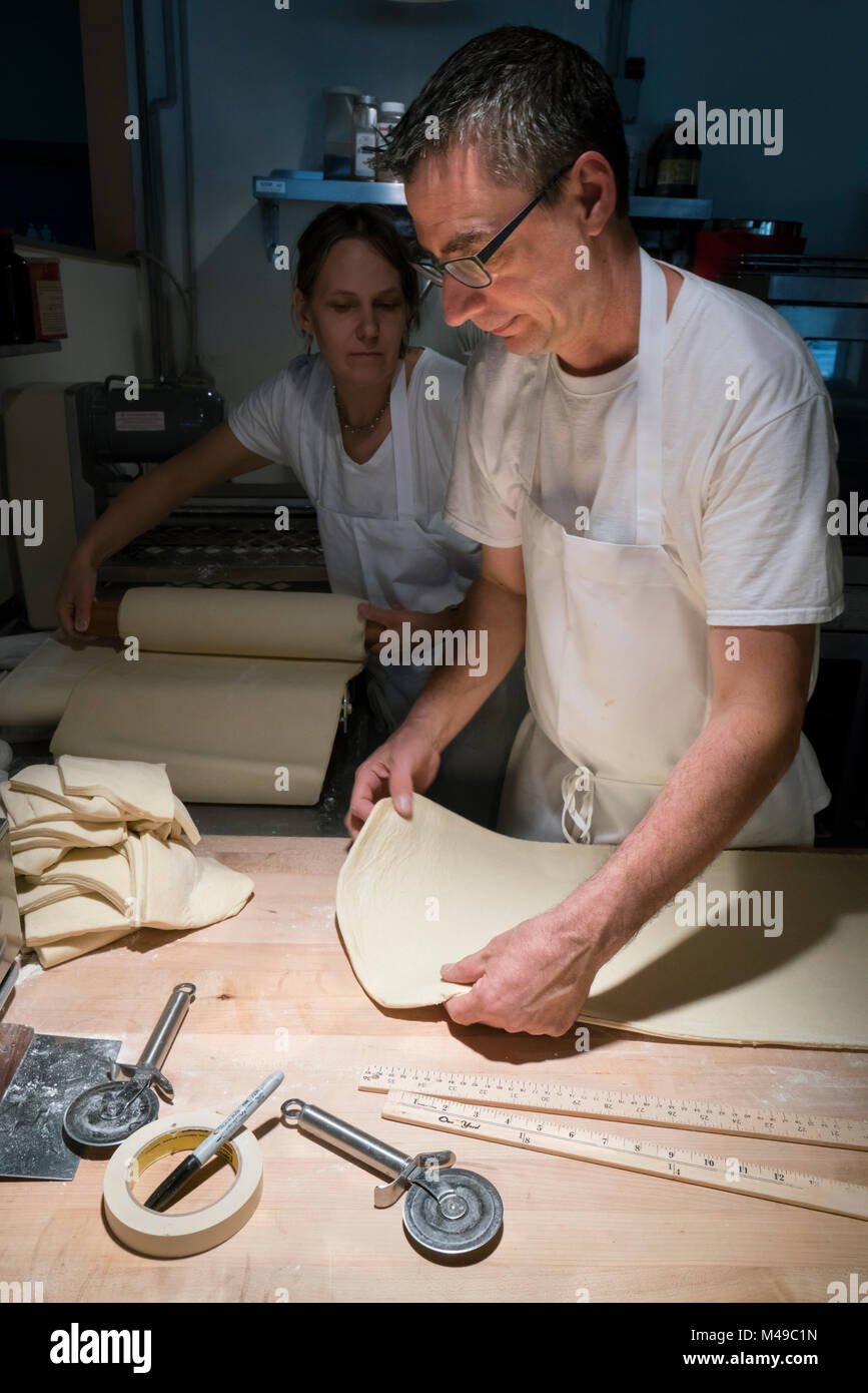 United States, Washington, Seattle, Ballard, Cafe Besalu, a French ...